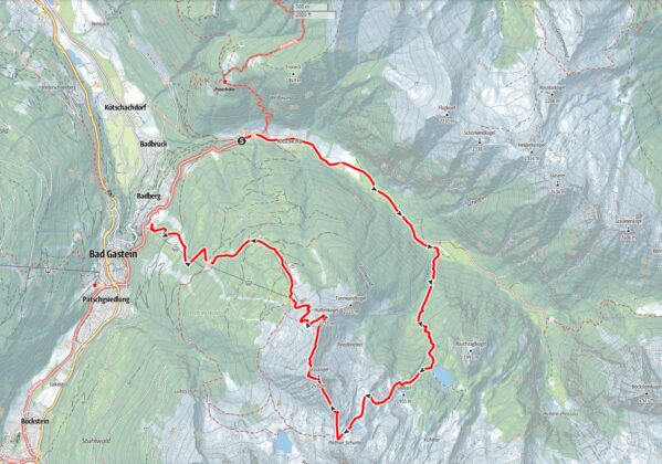 Überschreitung Graukogel (2.492 m): Reedsee und Andreasweg