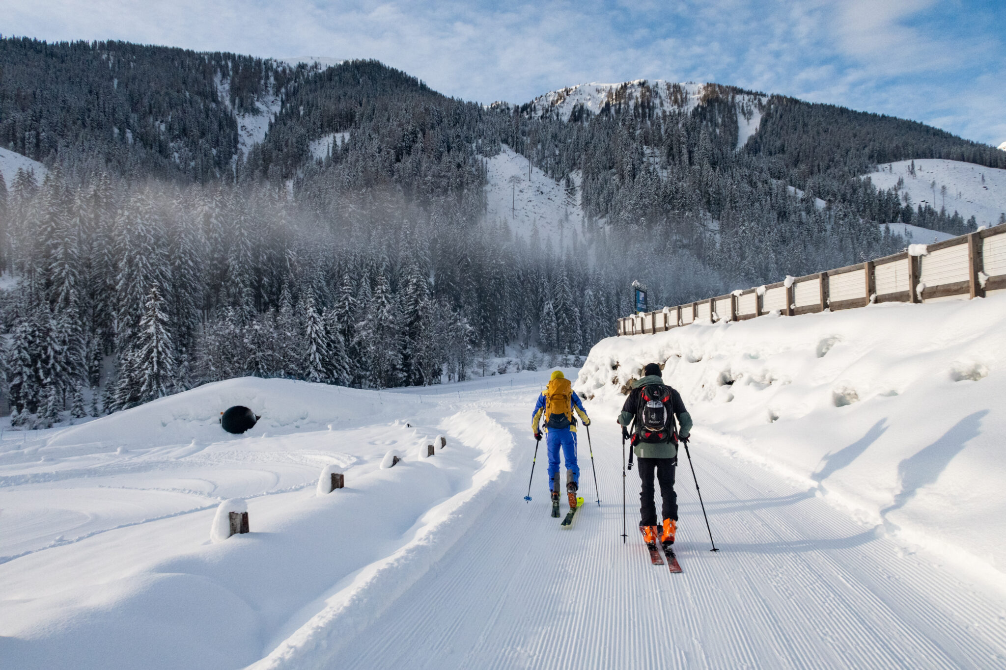 Hoher Bösring (2.324 m): Skitour in Obertilliach - Tourenbericht