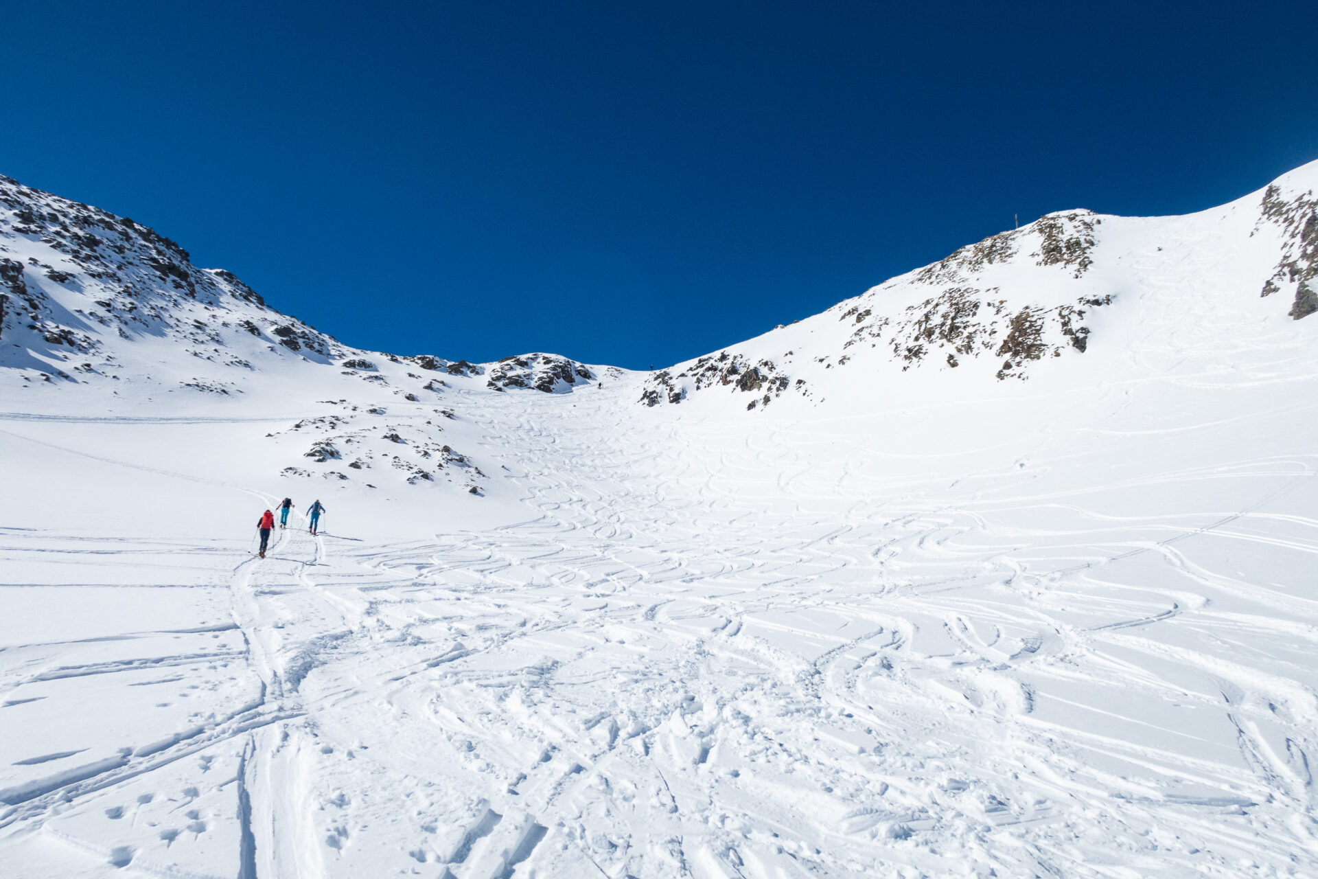 Rote Wand (2.818 m): Skitour vom Staller Sattel / Defereggental